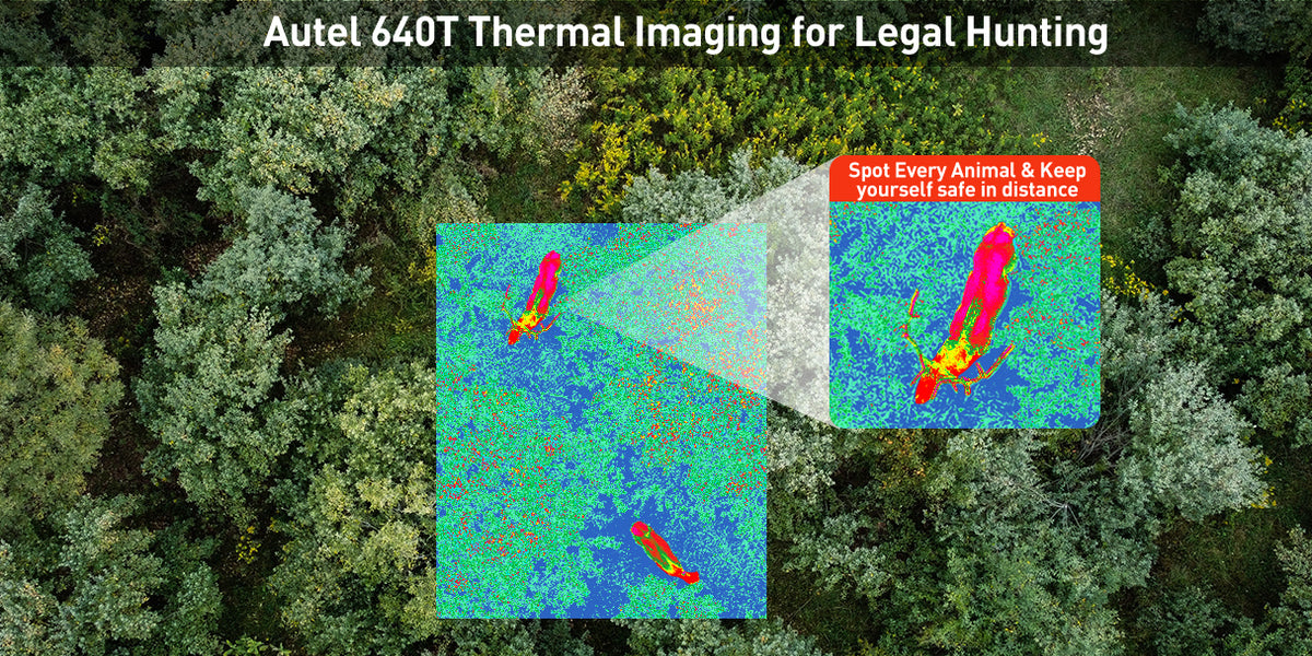 Thermal Camera Hunting: EVO II 640t with 640*512 Thermal Camera Drone ...