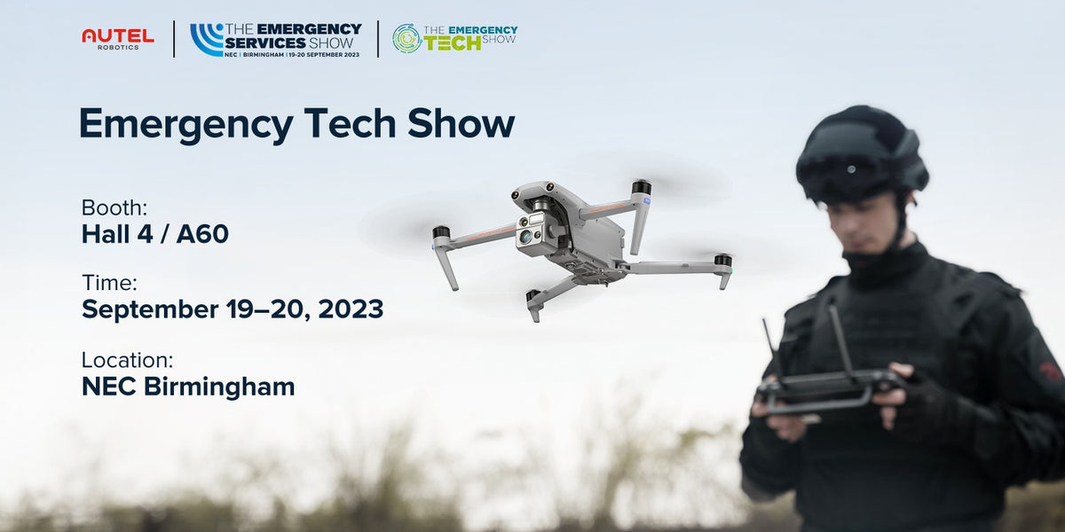 Meet Autel Robotics at the 2023 Emergency Tech Show | Autelpilot