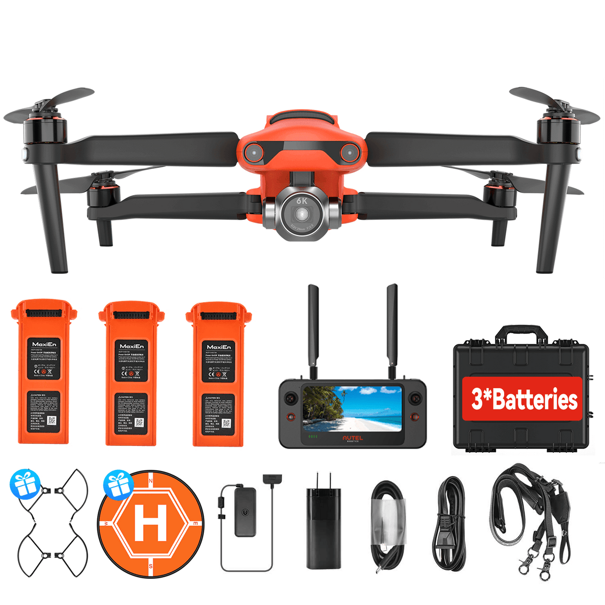Autel Robotics EVO II Pro/6k Drone Rugged Bundle V3 On Sale Now ...