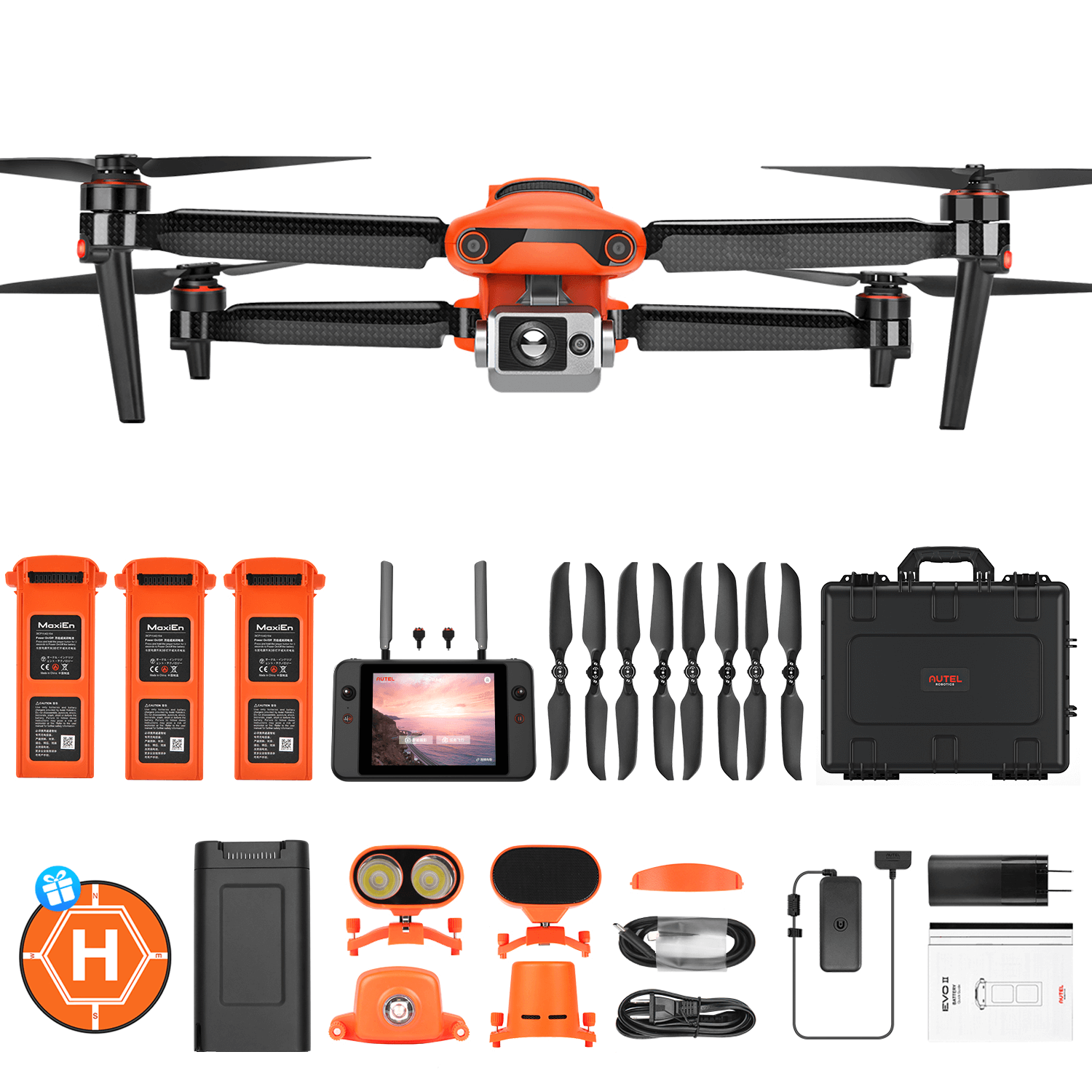 Autel Robotics EVO II Dual 640T Enterprise Bundle V2 | Autelpilot
