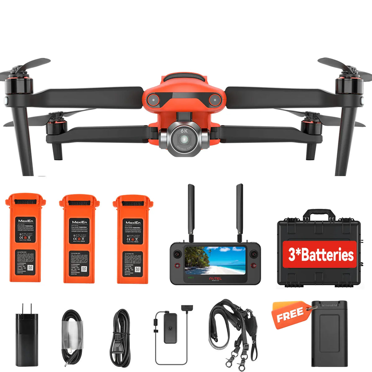 Autel Robotics EVO II Pro/6k Drone Rugged Bundle V3 On Sale Now ...
