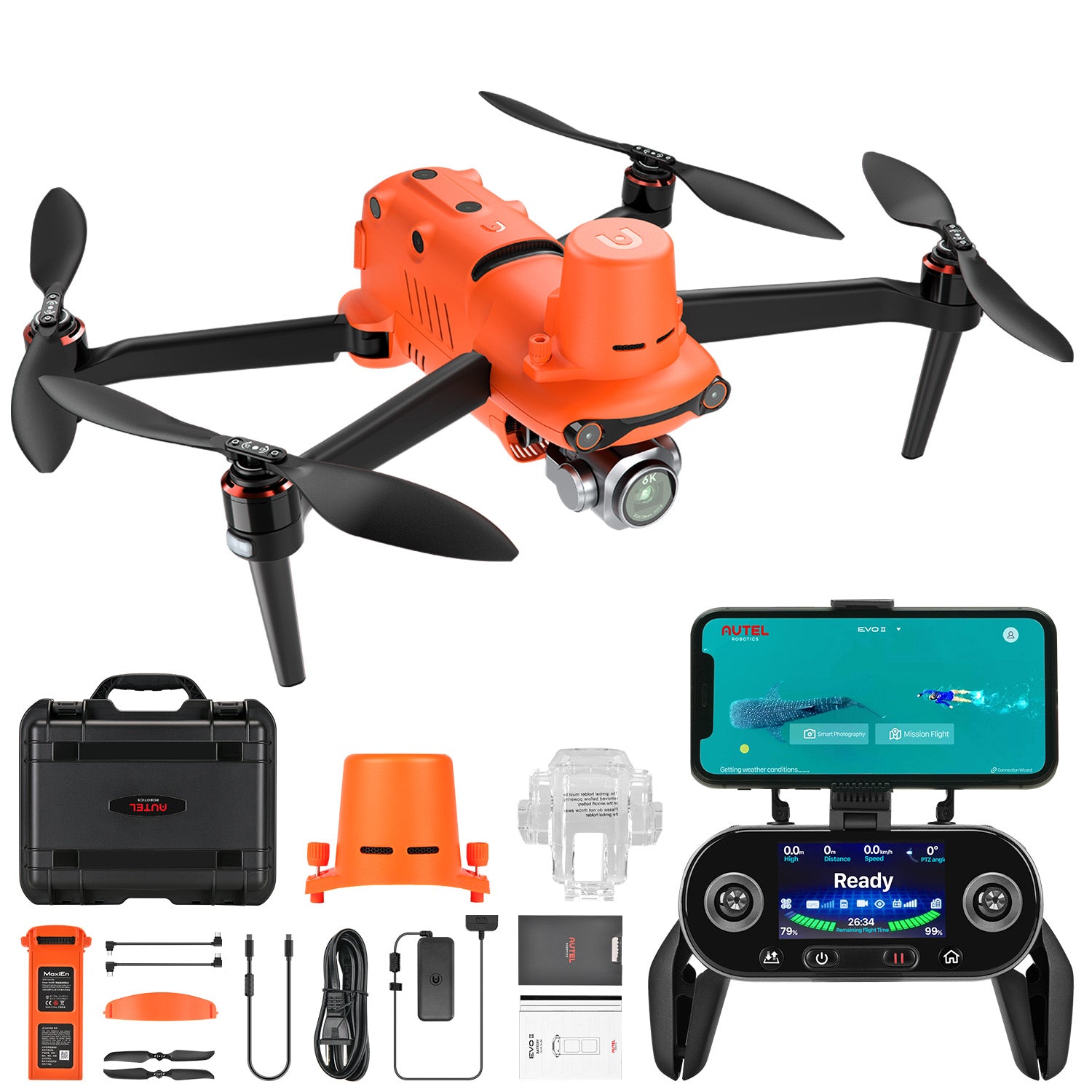 Autel Robotics EVO II Pro RTK V2 Drone Rugged Bundle | Autelpilot