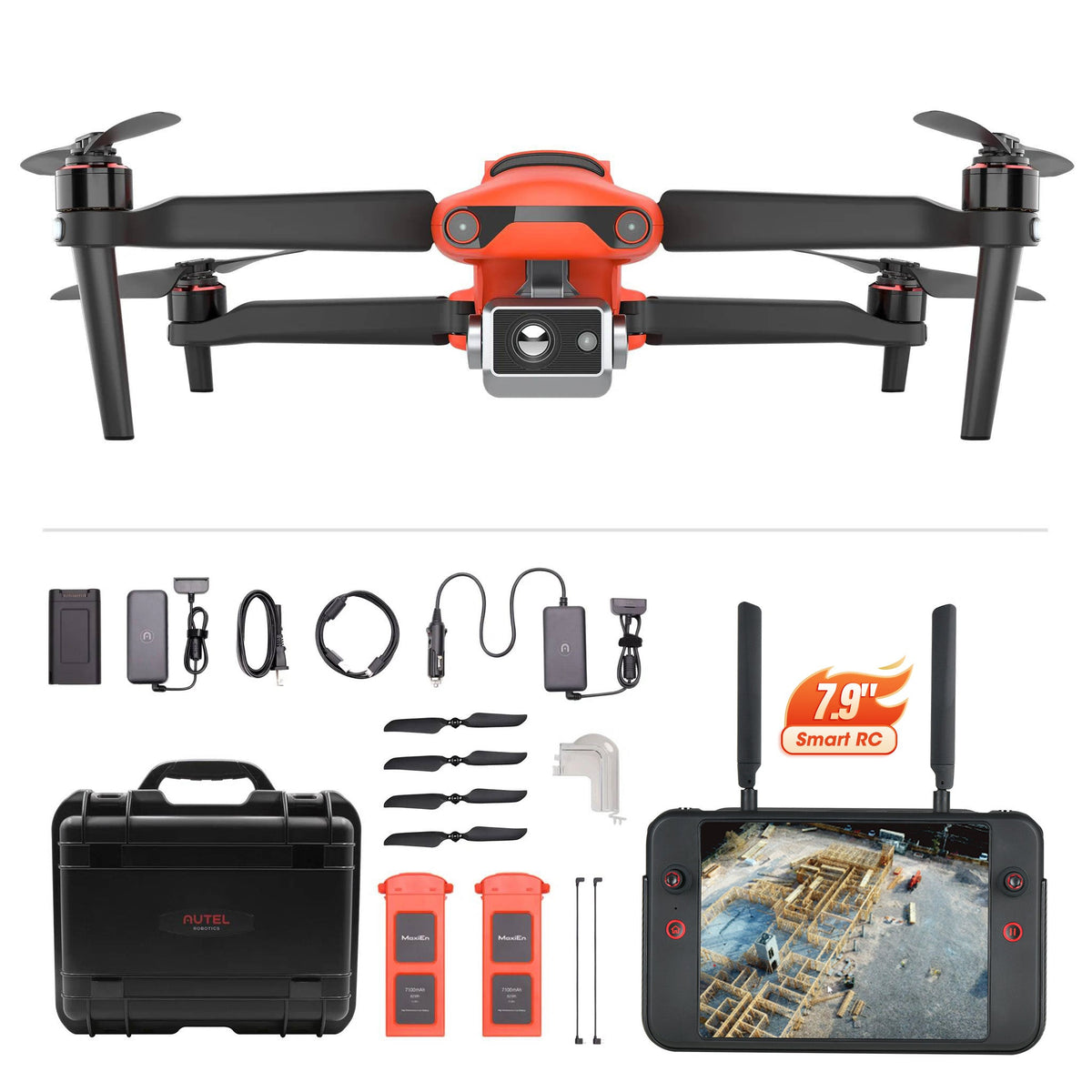 Autel Robotics EVO II Dual 640T Rugged Bundle V2 With Smart Controller ...