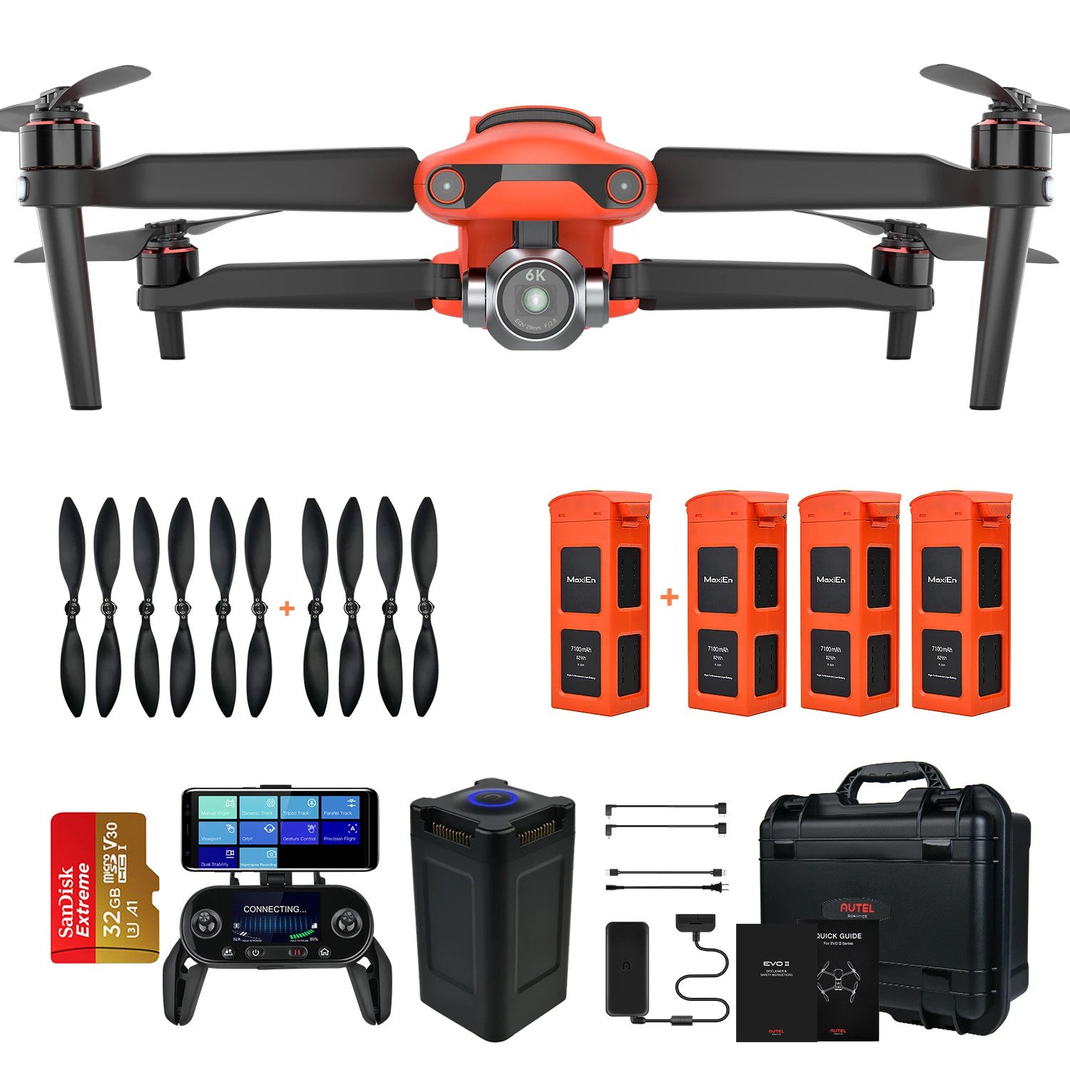 Autel Robotics EVO II Pro/6k Drone Rugged Bundle, $1899 Now! | Autelpilot